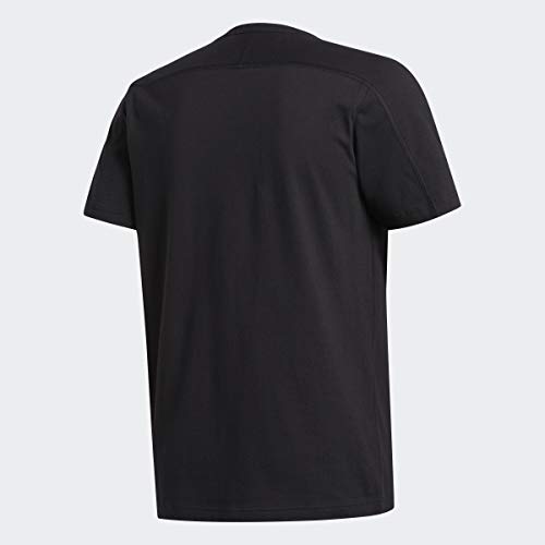 adidas Men's Brilliant Basics T-Shirt Black/White Small