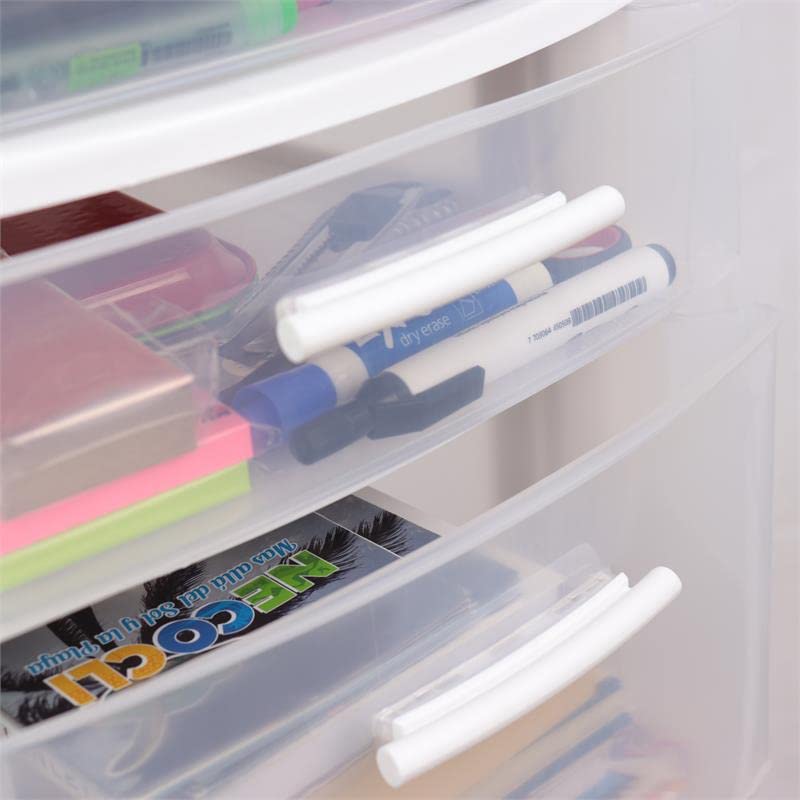 MQ Eclypse 7-Drawer Plastic Storage Unit in White