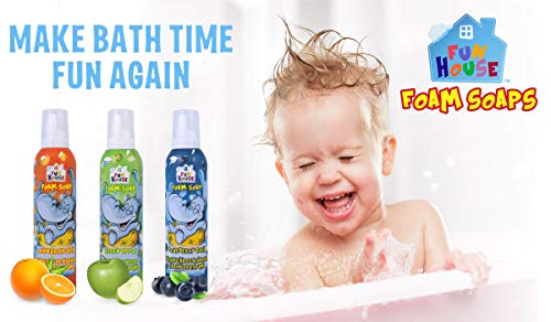Moneysworth & Best Fun House Kids Foam Soap Very Berry & Blueberry Rush, (14422)