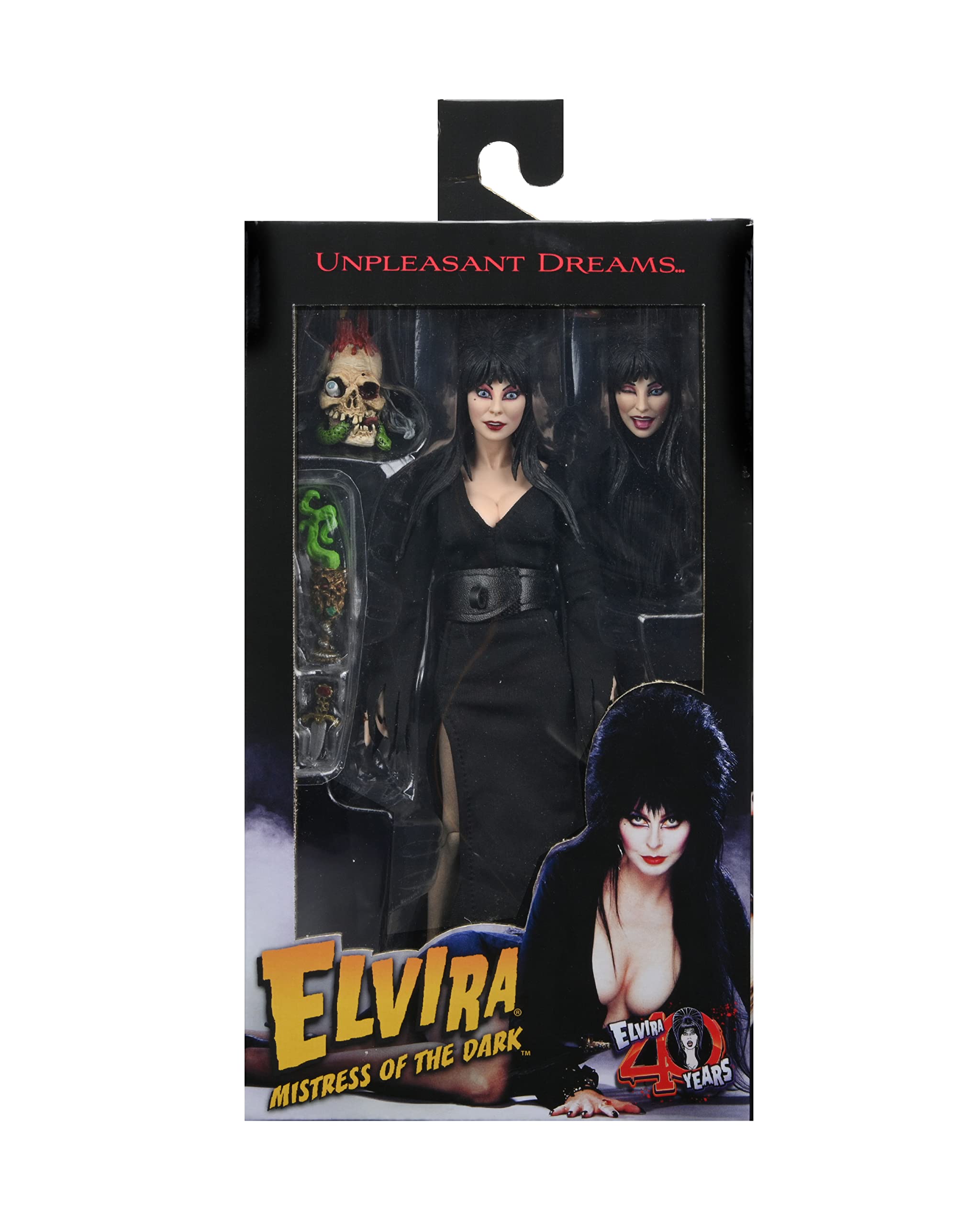 Elvira- 8” Clothed Figure - Elvira