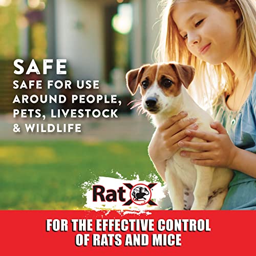 EcoClear Products 620100-6D RatX All-Natural for All Speices Rat and Mouse, 8 oz. Bag