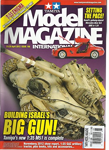 TAMIYA MODEL MAGAZINE INTERNATIONAL, APRIL, 2012 (BUILDING ISRAEL'S BIG GUN !