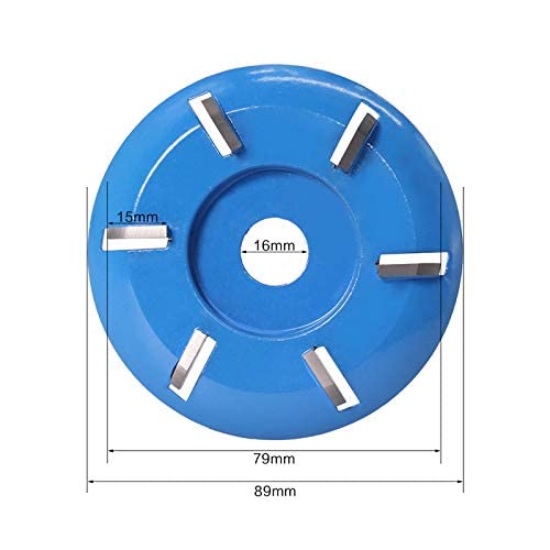 Aslion Hoof Trimming Disc for Horses Goats, Professional Electric Hoof Repair Tool High Working Efficiency and Durable - 6 Tooth Design