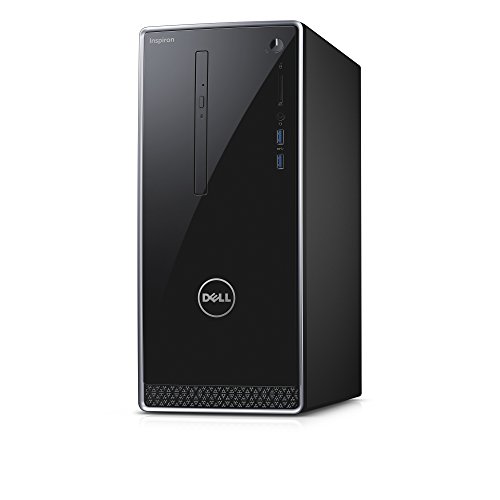 Dell Inspiron i3656-22BLK Desktop (AMD A8, 8 GB RAM, 1 TB HDD, Black) No Monitor Included