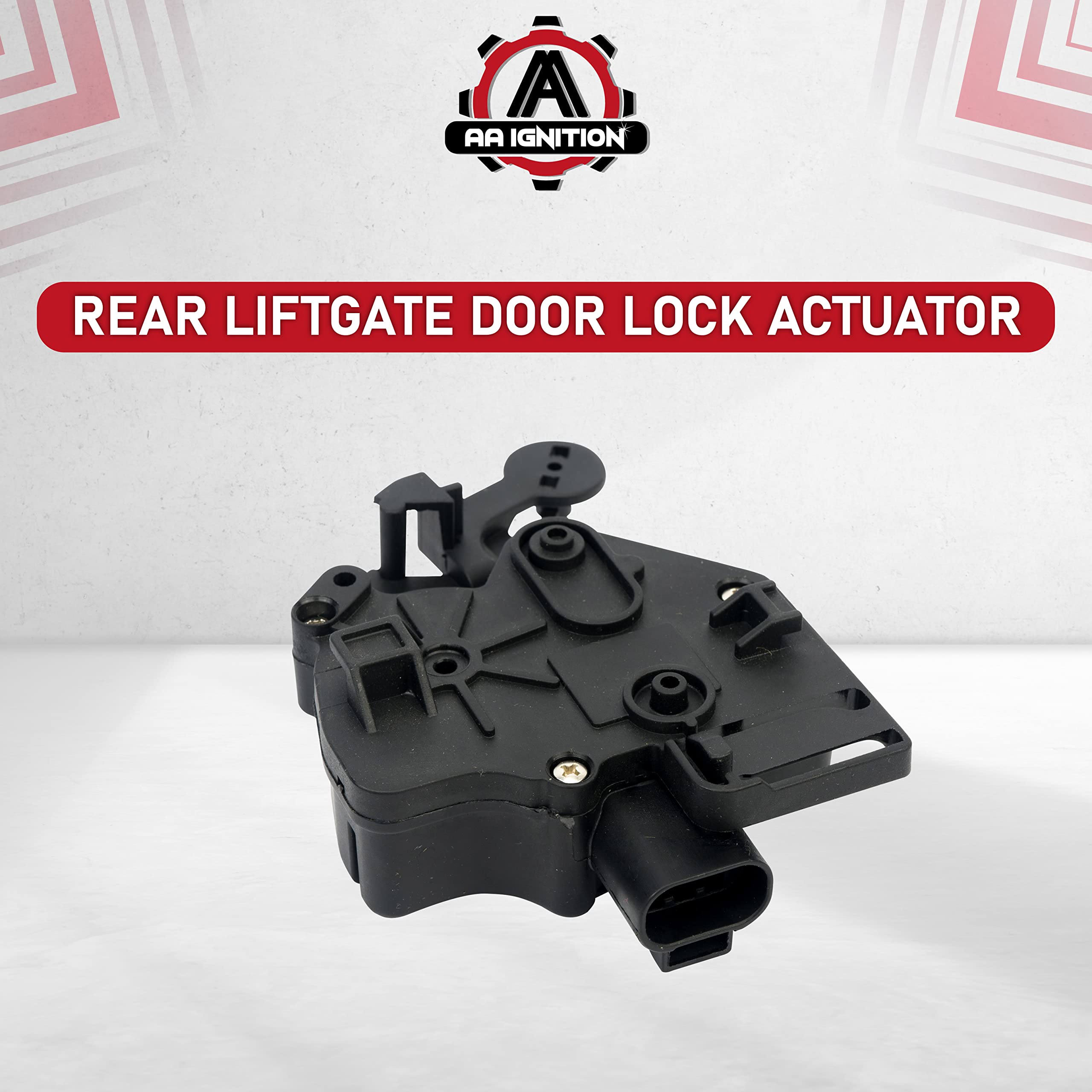 AA Ignition Rear Liftgate Door Lock Actuator for Chevy, GMC, Cadillac - Replaces 15250765, 15808595, 746015, 25001736 - Fits Tahoe, Suburban, Yukon, Denali, Escalade, ESV, EXT (2000-2006 Models)