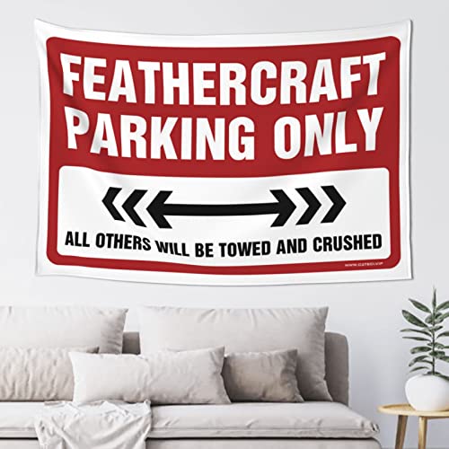 Bedroom Door Decorations Feathercraft Parking Only Tapestry Space Decorations Beer Decorations for Man Cave (Size : 75X100CM)