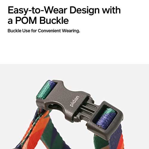 pidan Cat Harness and Leash Set, Cats Escape Proof - Adjustable Kitten Harness for Large Small Cats, Lightweight Soft Walking Travel Petsafe Harness((Multicolor)