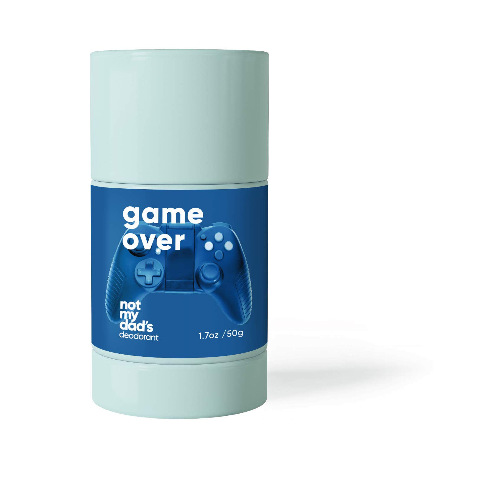 Not My Dad's Aluminum Free Deodorant for Boys (Game Over: Clean Spice) Kids Deodorant with Natural Odor Fighting Power