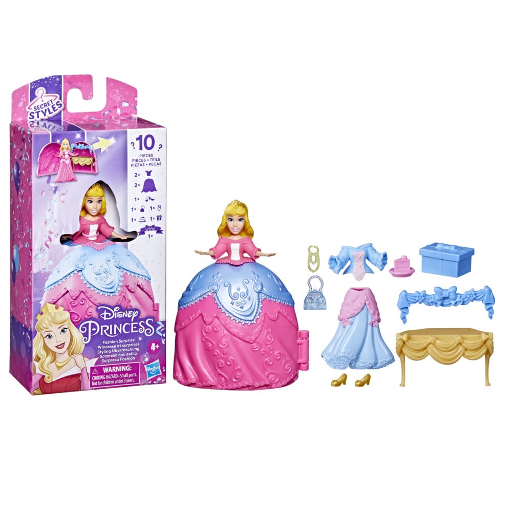Disney Hasbro Princess Secret Styles Fashion Surprise Aurora