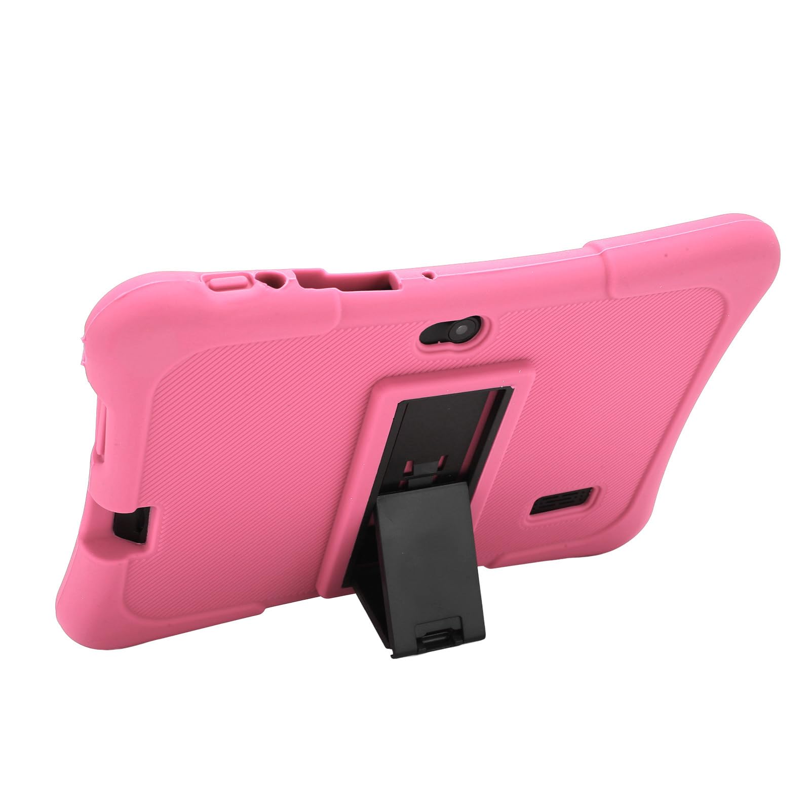 7inch Kids Tablet for Android 10.0, Children Tablet with 1GB RAM and 32 GB ROM, Support Bluetooth, WiFi, GMS, Parental Control, Dual Camera, Shockproof Kickstand Case (US Plug)