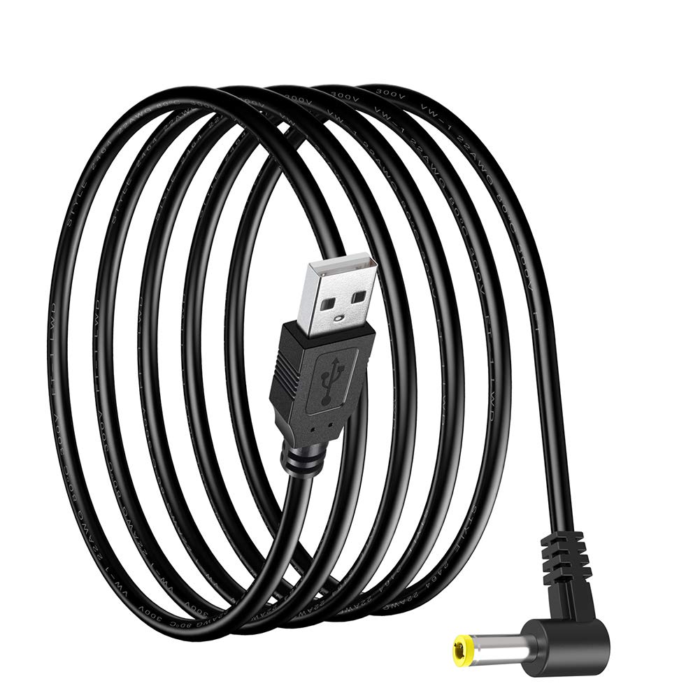 USB DC Cable for Panasonic K2GHYYS00002 HD Camcorder, Ideal Power Supply Replacement Charger Cord for HC-V180K HC-V380K HC-V770 HC-VX870 HC-WX970 HC-WXF991