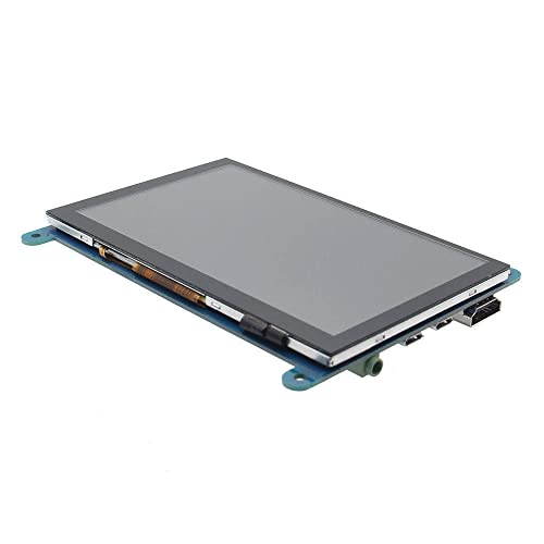 5 Inch 800x480 HDMI Touch-Capacitive LCD Screen with OSD Menu for Raspberry Pi 3 B+ / BB Black