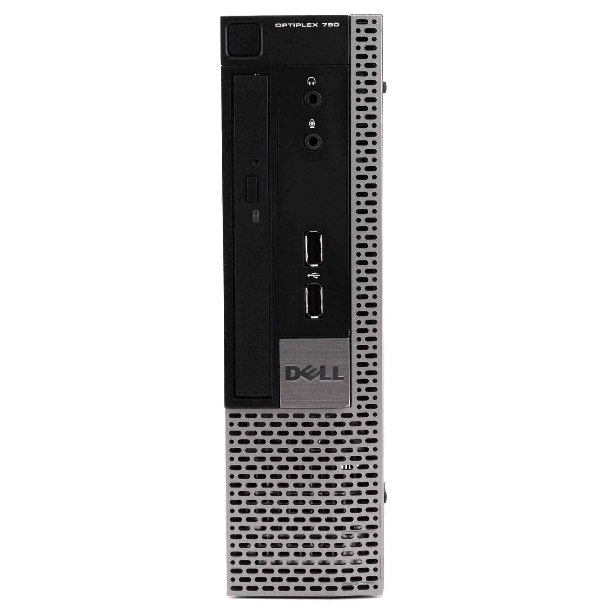 Dell OptiPlex 790 USFF Desktop PC - Intel Core i3-2120 3.3GHz 8GB 250GB DVD-RW Windows 10 Professional (Renewed)