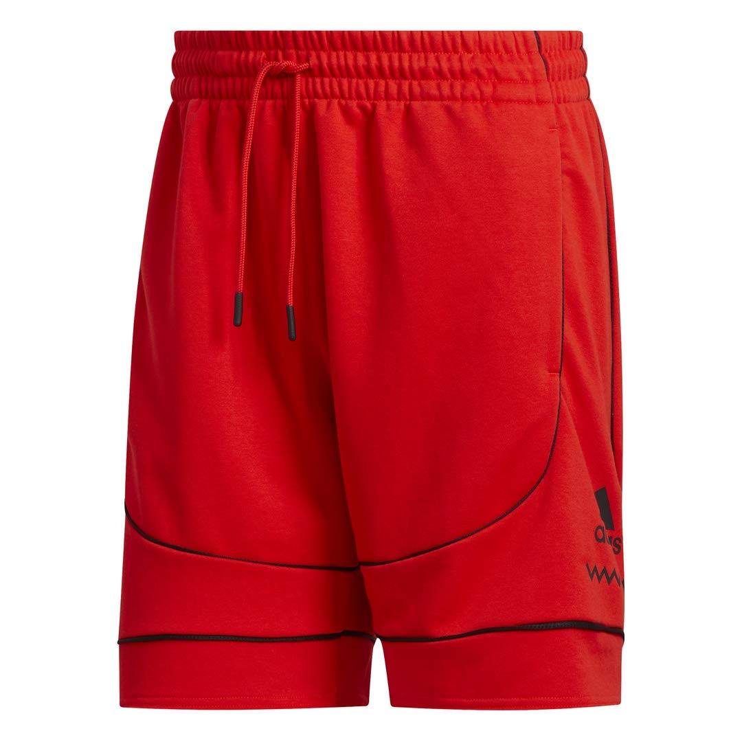 adidas mens Cross Up 365 Shorts Red Medium
