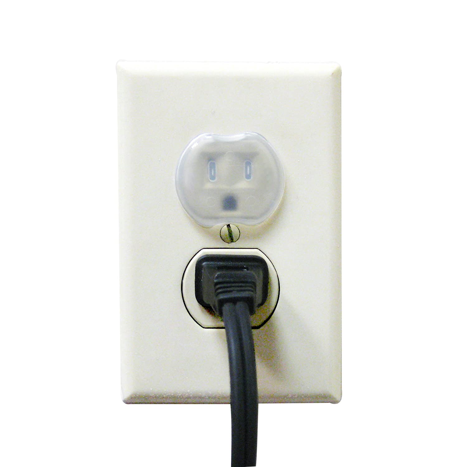Dreambaby Plastic Baby Safety Outlet Plug Covers - 12 Pack - Outlet Covers Baby Proofing