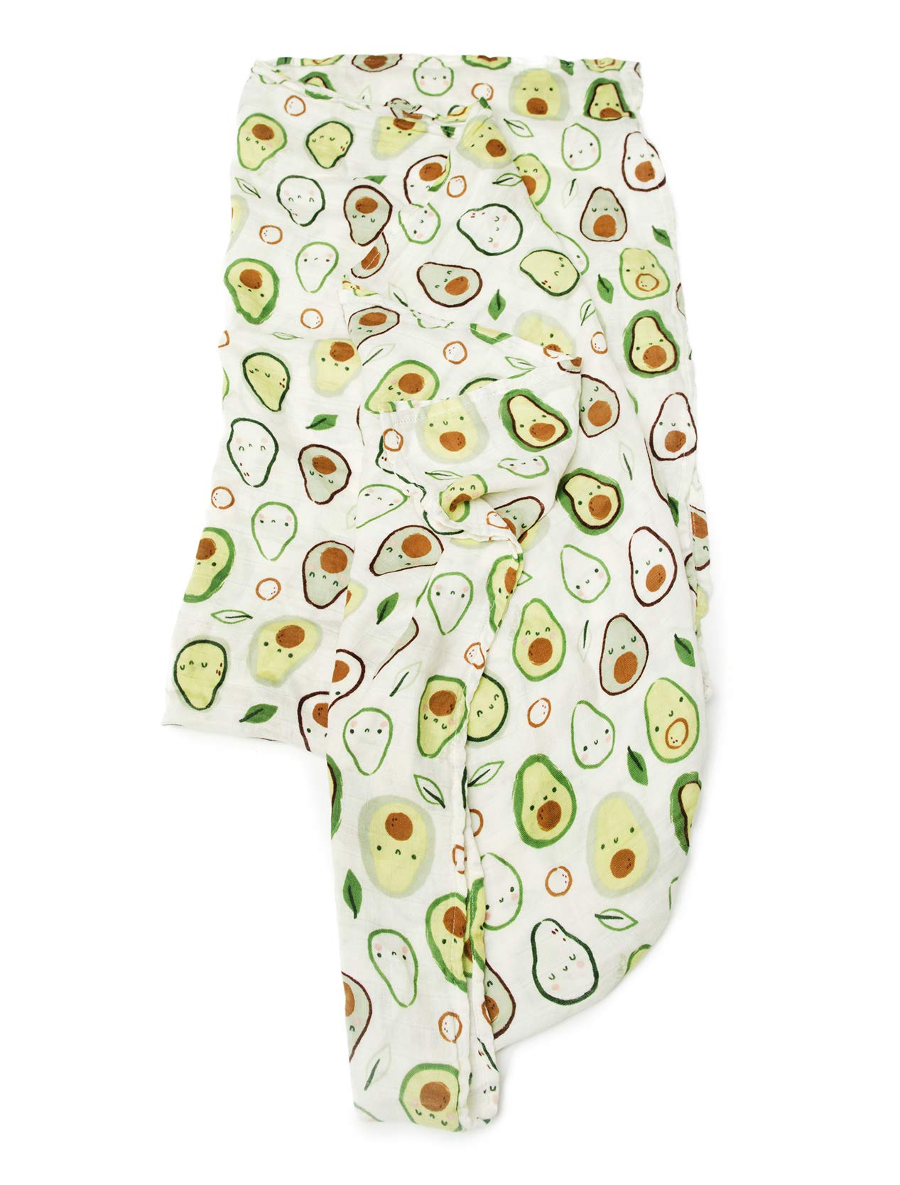 Loulou Lollipop Soft Baby Swaddle Blanket Muslin Wrap Receiving Blanket for Newborn to Toddler Girl and Boy, Large 47” by 47” - Avocado…
