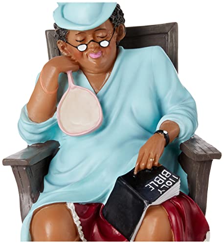 African American Expressions - One More Day, Lord Figurine (5.25" x 5.25" x 7.5") F1MD-01