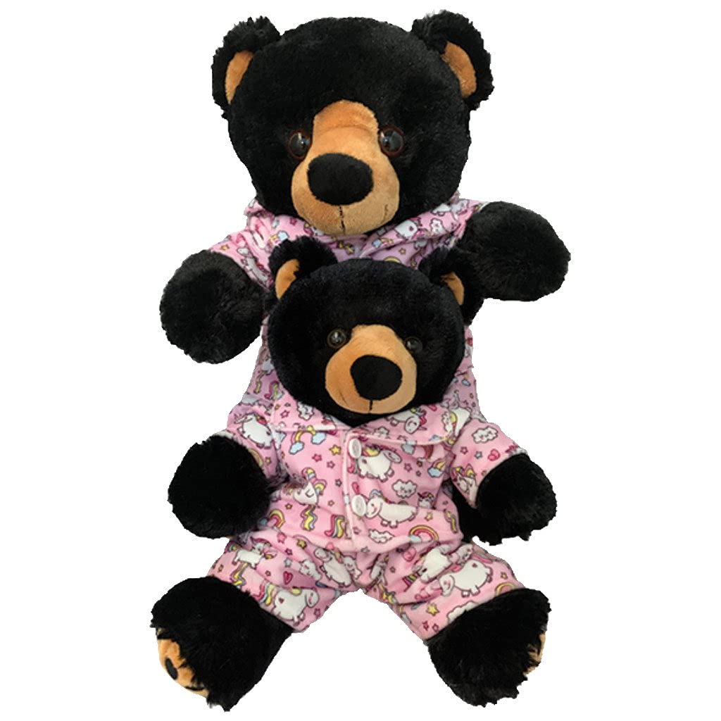 BYO-BFF Stuffed Animals Plush Toy Outfit β Unique Unicorns PJs 16β, Pink