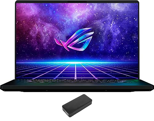 ASUS ROG Zephyrus GU603 Gaming & Entertainment Laptop (Intel i9-12900H 14-Core, 16GB DDR5 4800MHz RAM, 2x512GB PCIe SSD RAID 0 (1TB), RTX 3070 Ti, 16.0" 165Hz Win 11 Home) with DV4K Dock