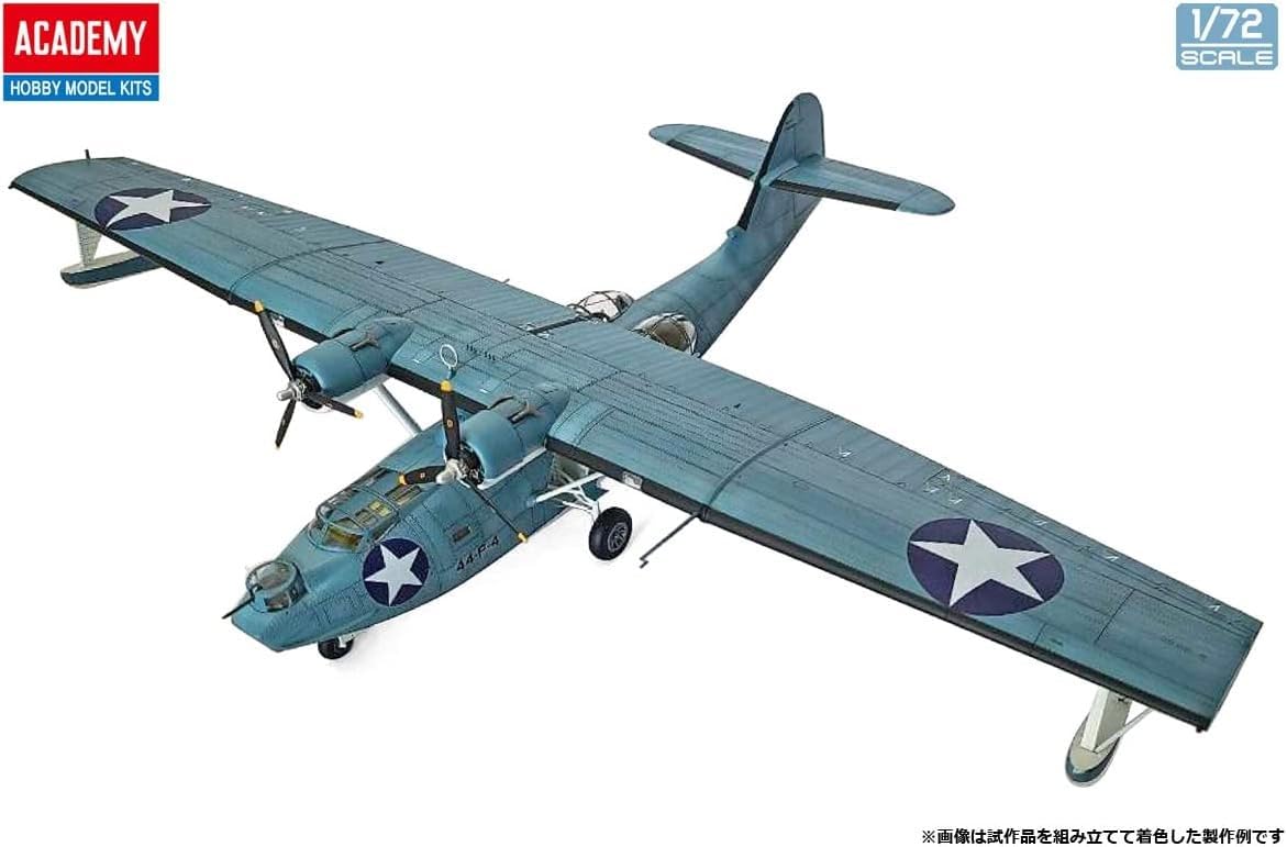 Academy 1/72 US Navy Air Corps PBY-5A Operation Catalina Midway Plastic Model 12573