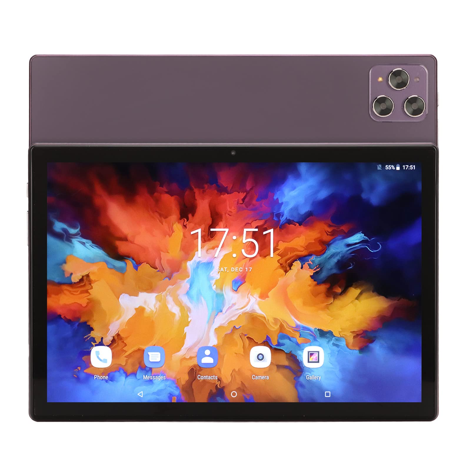 AMONIDA 4G Call Tablet, 2.4G 5G WiFi 100-240V 8GB 128GB 1920x1200 Resolution 10.1in Writing Tablet for Android 11 (US Plug) (AMONIDAp25xe9cih4-12)