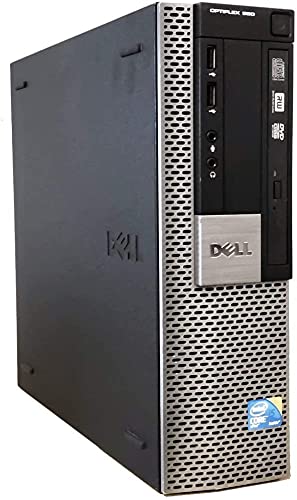 Dell Optiplex 980 Desktop PC Bundle with Accessory Pack - Intel Core i5 3.1GHz, 4GB RAM, 250GB Hard Drive, DVD, Windows 10, WiFi (300Mbps) & Bluetooth 4.0, Keyboard, Mouse (Renewed)
