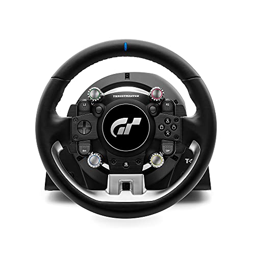 ThrustMaster T-GT II Pack - Wheelbase and Steering Wheel - Officially licensed for both PlayStation 5 and Gran Turismo - PS5 / PS4 /PC