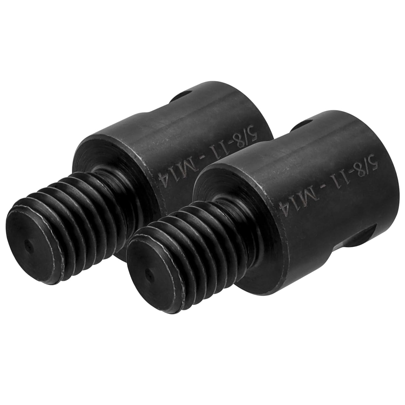 Yakamoz 2Pcs 5/8"-11 Female to M14 Male Angle Grinder Attachment 5/8"-11 to M14 Adapters Rotary Polisher M14 Thread Adaptor Converter