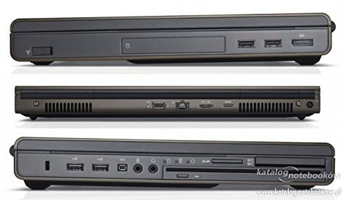 Dell Precision M4700 15.6in Business Laptop NoteBook PC (Intel Ci7-3840QM, 16GB Ram, 1TB HDD + 120GB Brand SSD, Amd FirePro M4000 Graphics, HDMI, CAM, WIFI, DVD-RW) Win 10 (Renewed)
