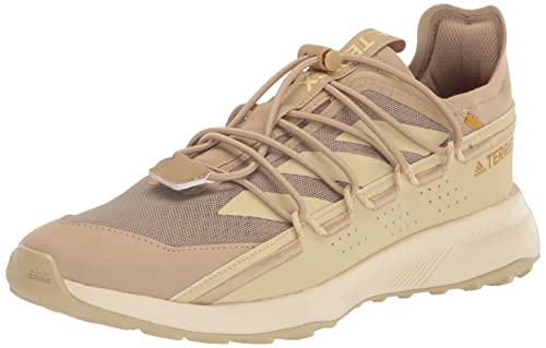 adidas Men's Terrex Voyager 21 Travel Hiking Shoe, Beige Tone/Sandy Beige/Victory Gold, 10.5