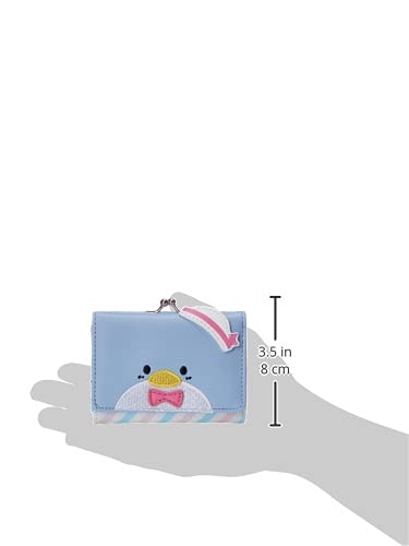Aldi MK1 Women's Tri-Fold Gamaguchi Character Sanrio Wallet, Tuxedo Sam