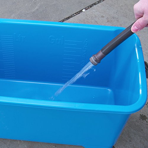 Unger Professional 2-in-1 14" Window Cleaning Squeegee & Scrubber + 6 Gallon Heavy Duty Bucket