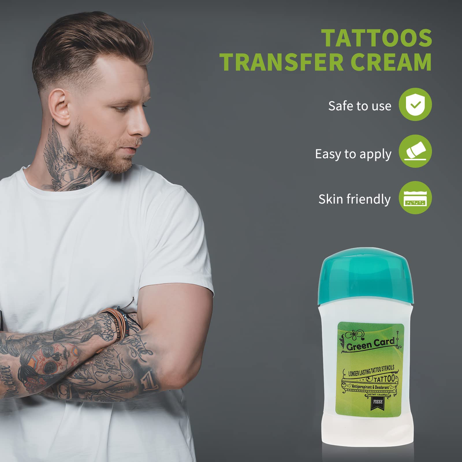 SUPVOX Tattoo Transfer Cream Gel Tattoo Skin Solution Gel for Tranfer Paper Machine Transfer Soap Tattoo Supplies Accessories
