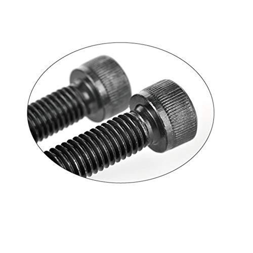 FullerKreg M6-1.0 x 20mm ISO 4762 Hex Drive Class 12.9 Black Oxide Finish Alloy Steel Socket Cap Screw (Pkg of 30)