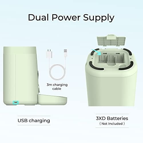 DOGNESS Automatic WiFi Dog/Cat Smart Camera Feeder - 6.5Lbs Large Capacity App Control Food Dispenser with WiFi, Portion Control, Voice Recording, Camera, Timer Programmable (4L Green)