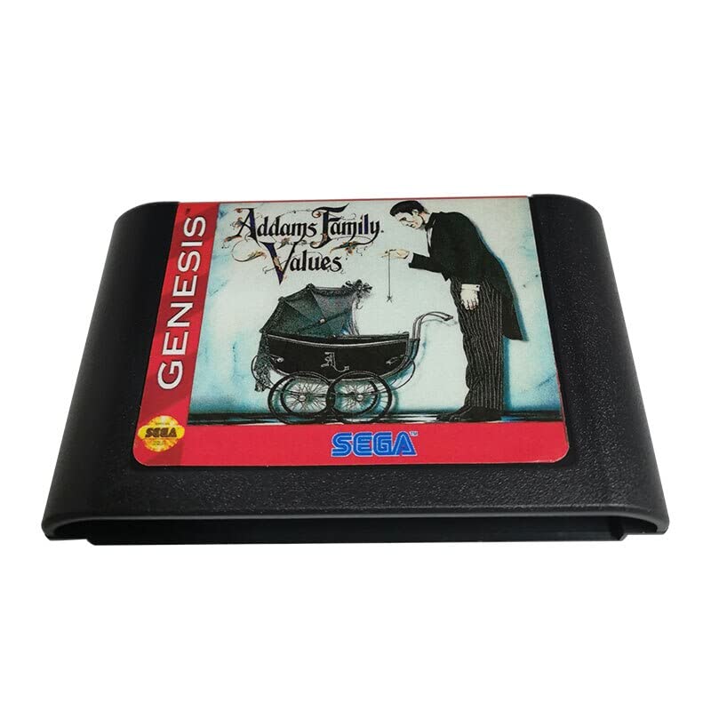 Addams Family Values-Games 16 Bit MD Game Card For PAL And NTSC Version
