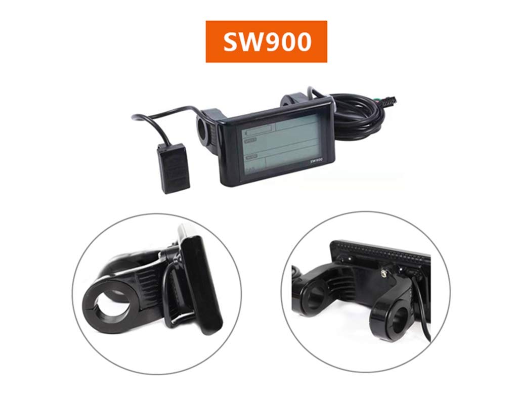 72V 2000W Rear Wheel Motor, 2000W Electric Bicycle Conversion Kit with Mutifunction SW900 Display,72V 45A Controller, with 7 Speed flywheel (29inch)
