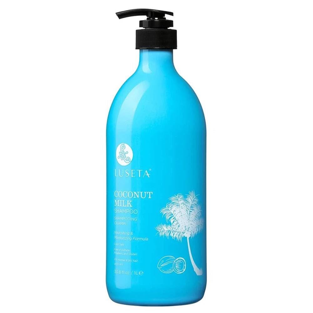 Luseta Coconut Milk Shampoo Color Safe Nourishing & Moisturizing Formula 33.8 Fl. Oz.