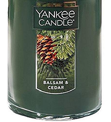 Balsam & Cedar 2-Wick Large Tumbler,Festive Scent