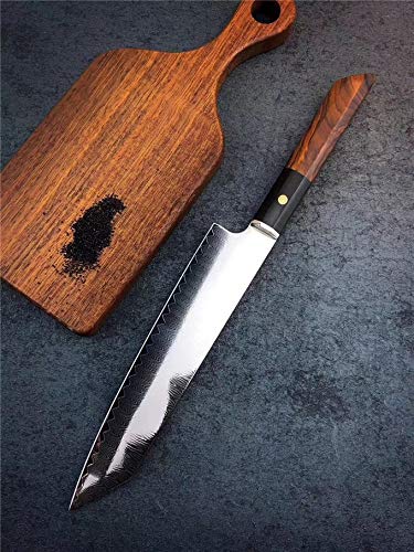 MASALONG 13inch VG10 Damascus Steel Chef Japanese Kitchen Knife 8inch Blade Knives Cooking knife (Kitchen8)