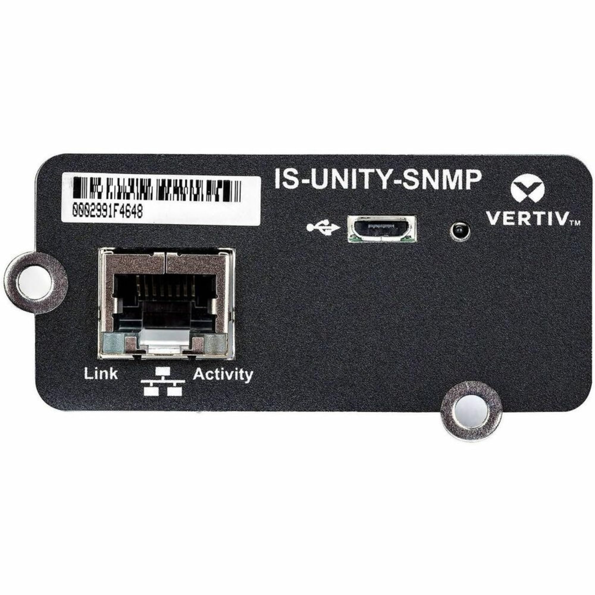 Vertiv Liebert IntelliSlot Unity - SNMP - Network Card | Remote Monitoring Adapter (IS-UNITY-SNMP)