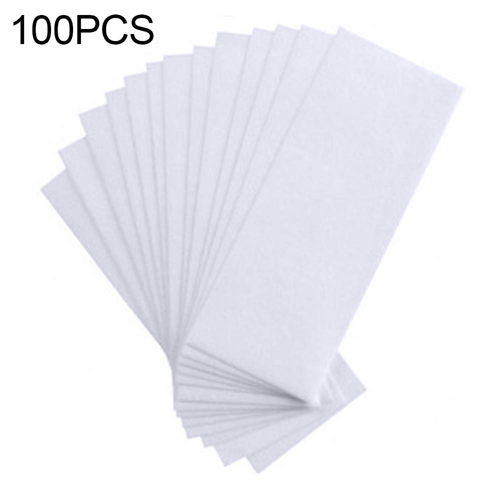 maiduoduo01 100Pcs Disposable Depilatory Paper for Lady ,Soft Non-woven Wax Arm Leg Hair Removal Strip