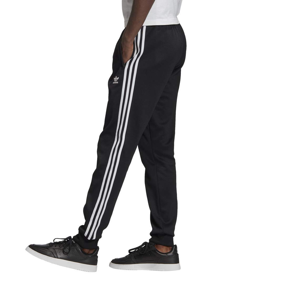 adidas Originals mens Adicolor Classics Primeblue SST Track Pants Black/White Large