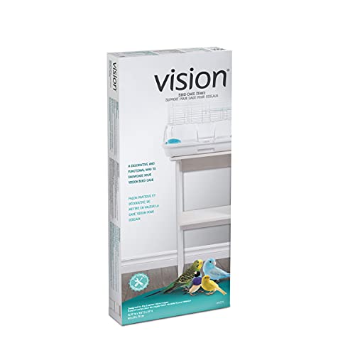 Hari Vision Bird Cage Stand for S Series Bird Cages for Parakeets, Finches, Canaries & Budgies, Small