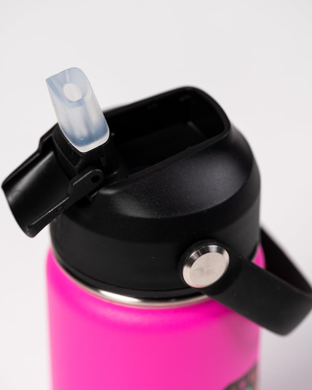 A FOR ADLEY Merch Official Product Adley's Super Cold and Colorful Neon Rainbow Water Bottles For Fun, School, Travel or Anytime You Would Want a Cold Drink (Neon Pink)