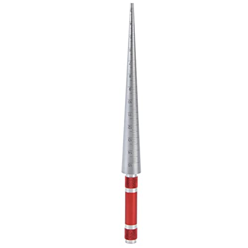 Aperture Gauge, Stainless Steel Conical Inner Diameter Inspection Measurement Tool 3β15mm Used to Measure the Inner Diameter and Hole of Thin Walled Parts