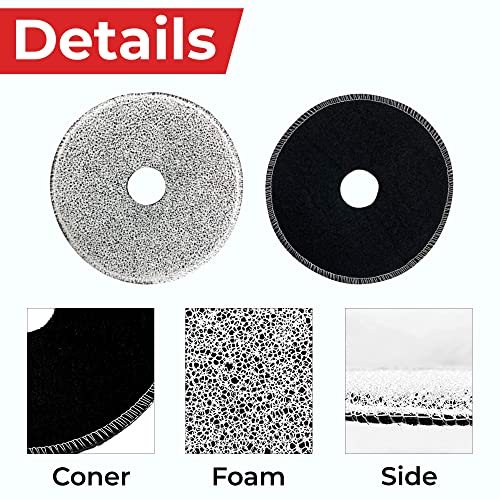 Dogit Design Carbon Replacement Foam Filter Cartridge for Dogit Design Fresh & Clear Fountain - 3-Pack by Dogit