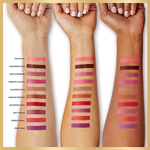 L’Oréal Paris Age Perfect Satin Lipstick with Precious Oils, 214 Cinnamon Spice, 0.13 Ounce