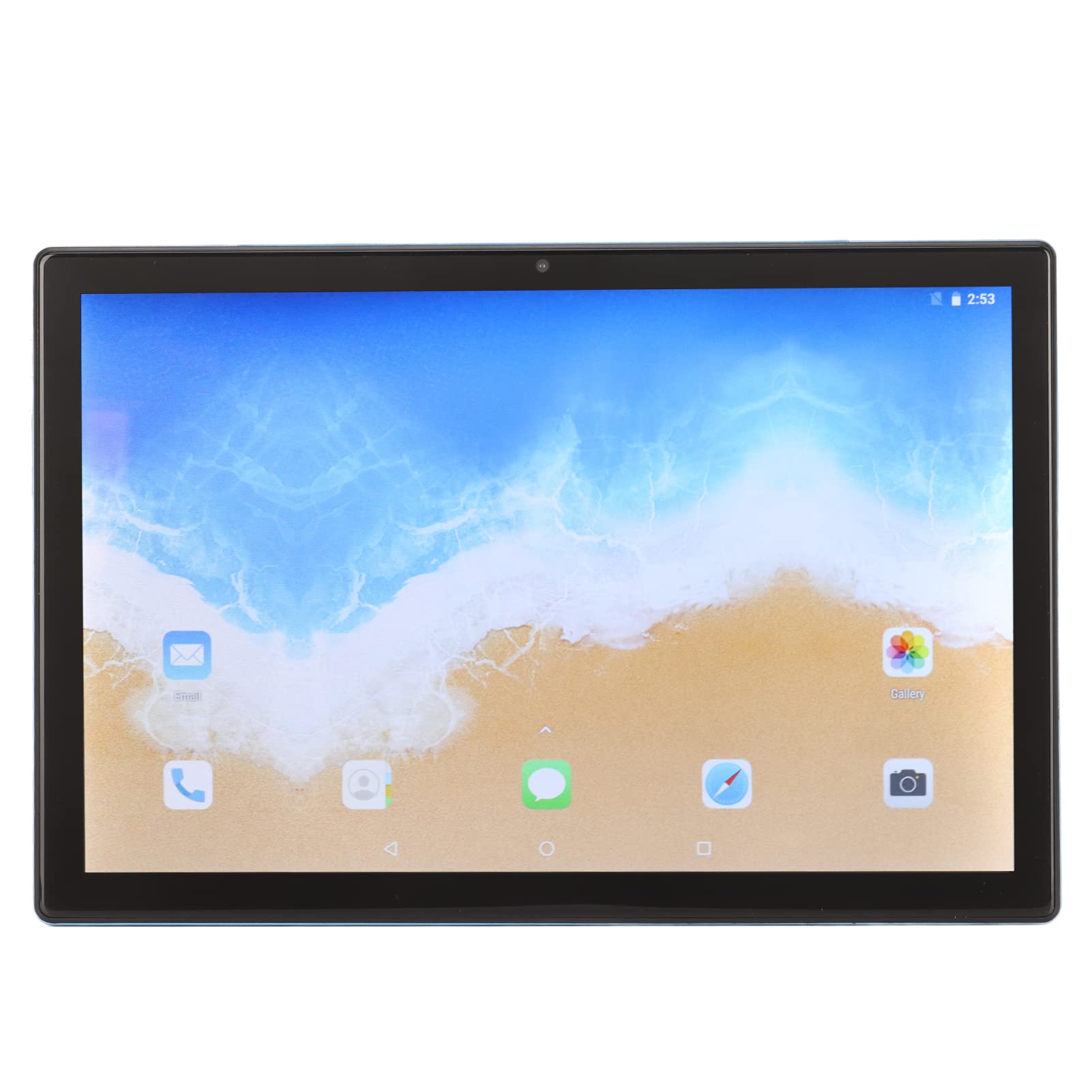 Airshi HD Tablet, Office Tablet 8GB RAM 256GB ROM Dual Camera Octa Core CPU 10 Inch for Travel (US Plug)