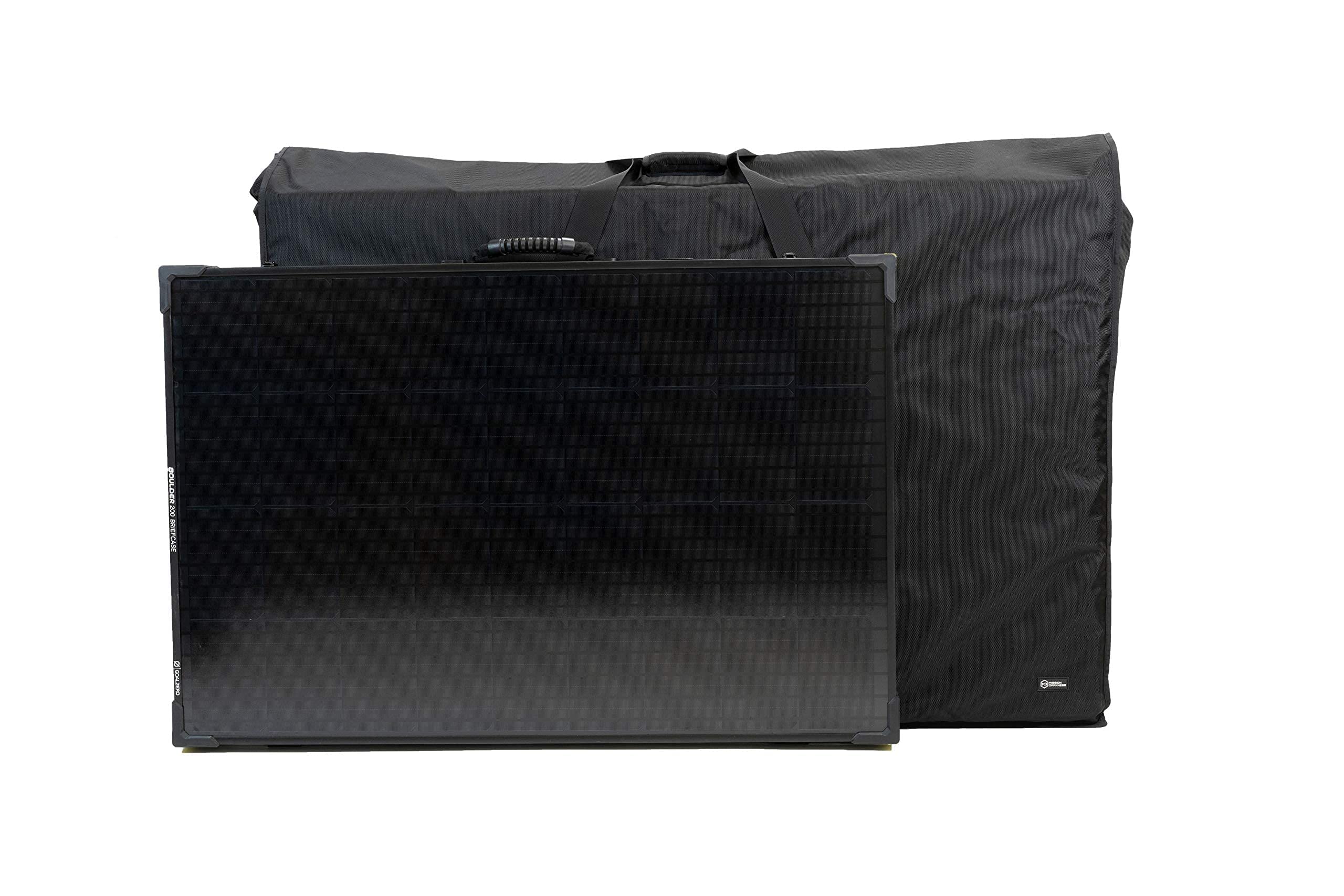 Mission Darkness Eclipse Faraday Bag for Solar Panels & Extra-Large Electronics // Military-Grade RF Shielding Case Designed for EMP CME Solar Flare Protection, Preppers, and Personal Security